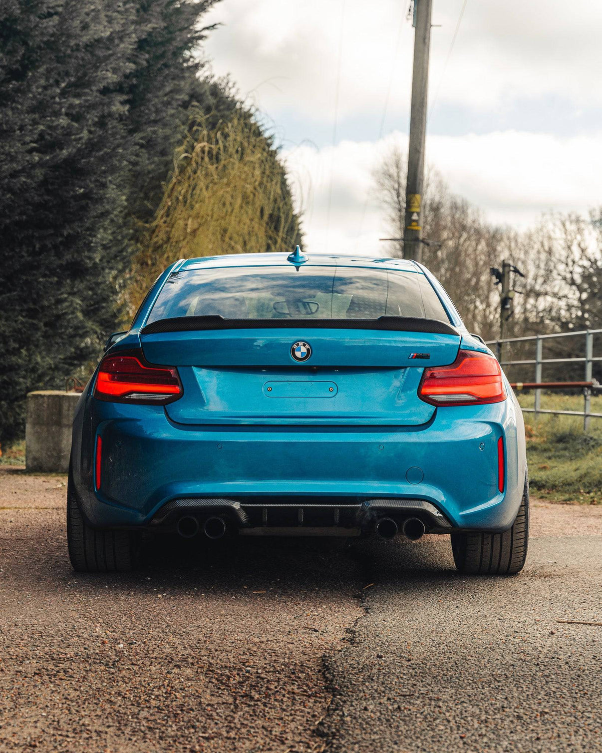 BMW M2 F87 & 2 Series F22 Pre-preg Carbon Fibre CS Spoiler by TRE (201 ...