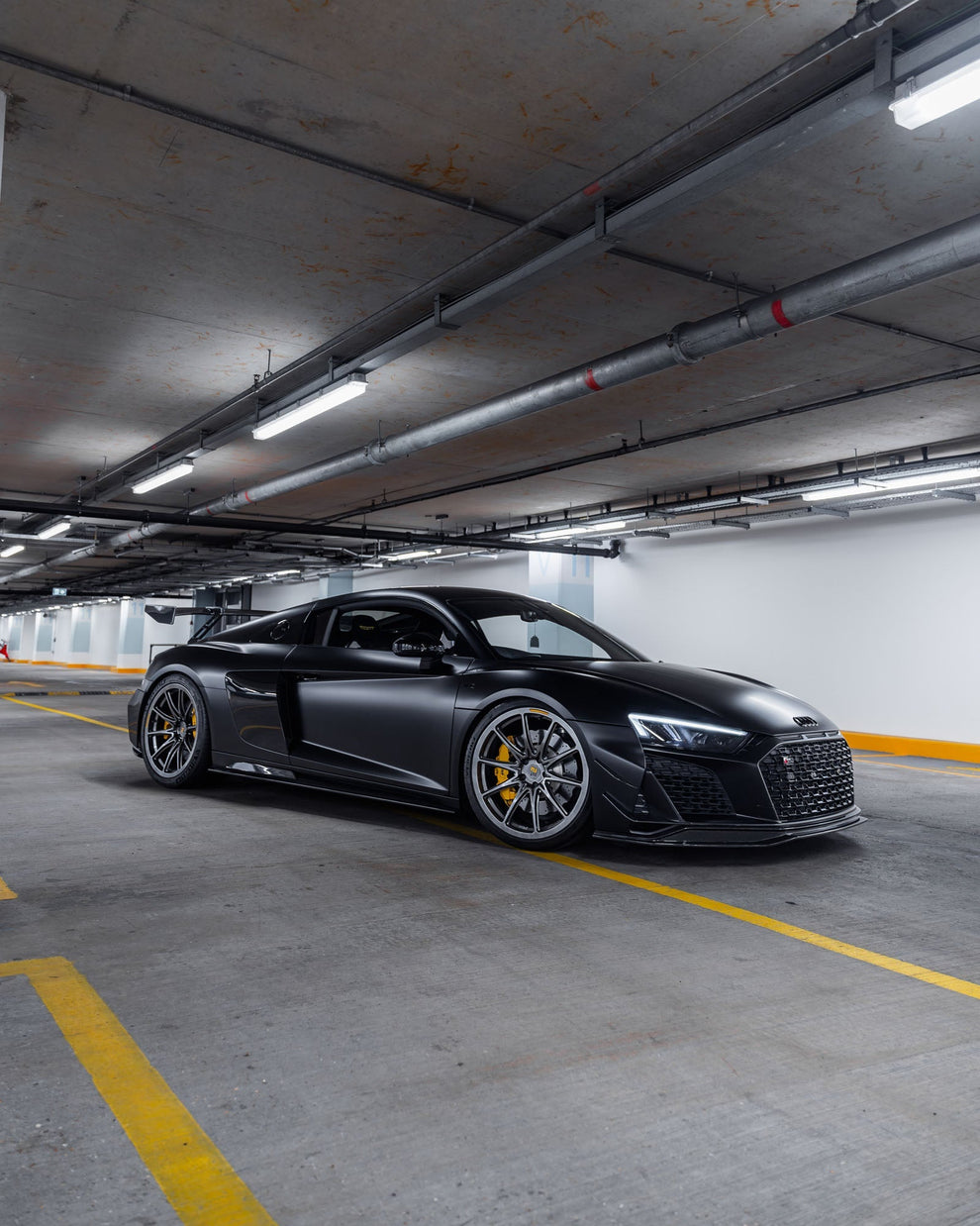 Audi R8 4S Facelift Pre-Preg Carbon Fibre Front Splitter by TRE ...